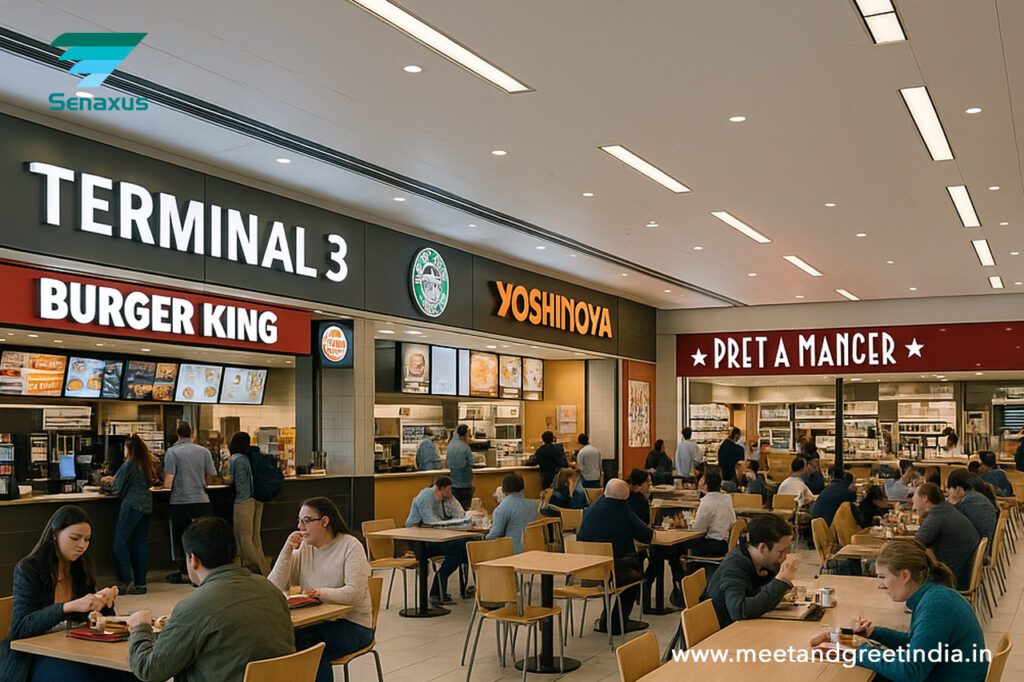 What are the facilities at Terminal 3 Delhi Airport?